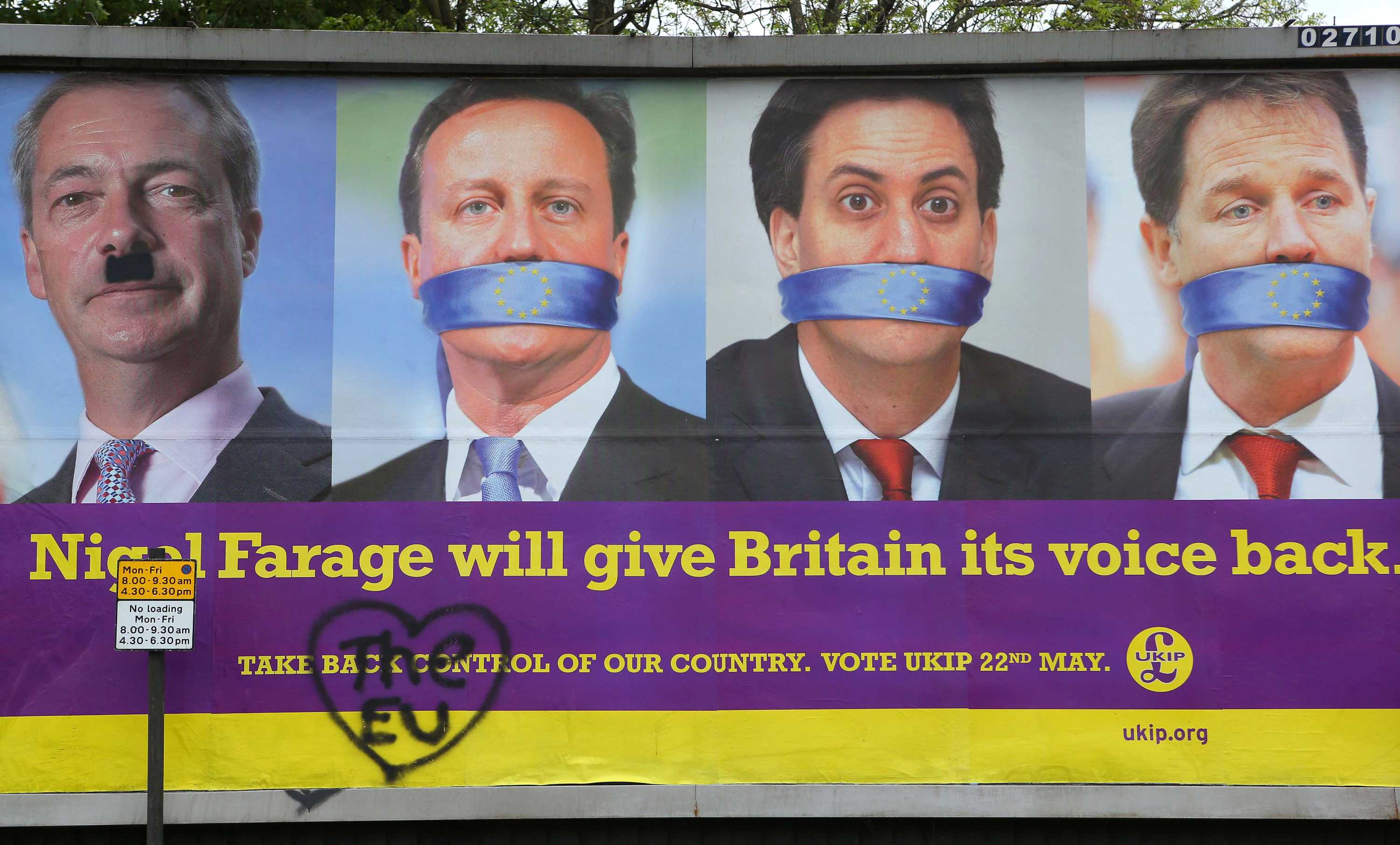 The rise of the right-wing: UK Independence Party campaigning to win ...