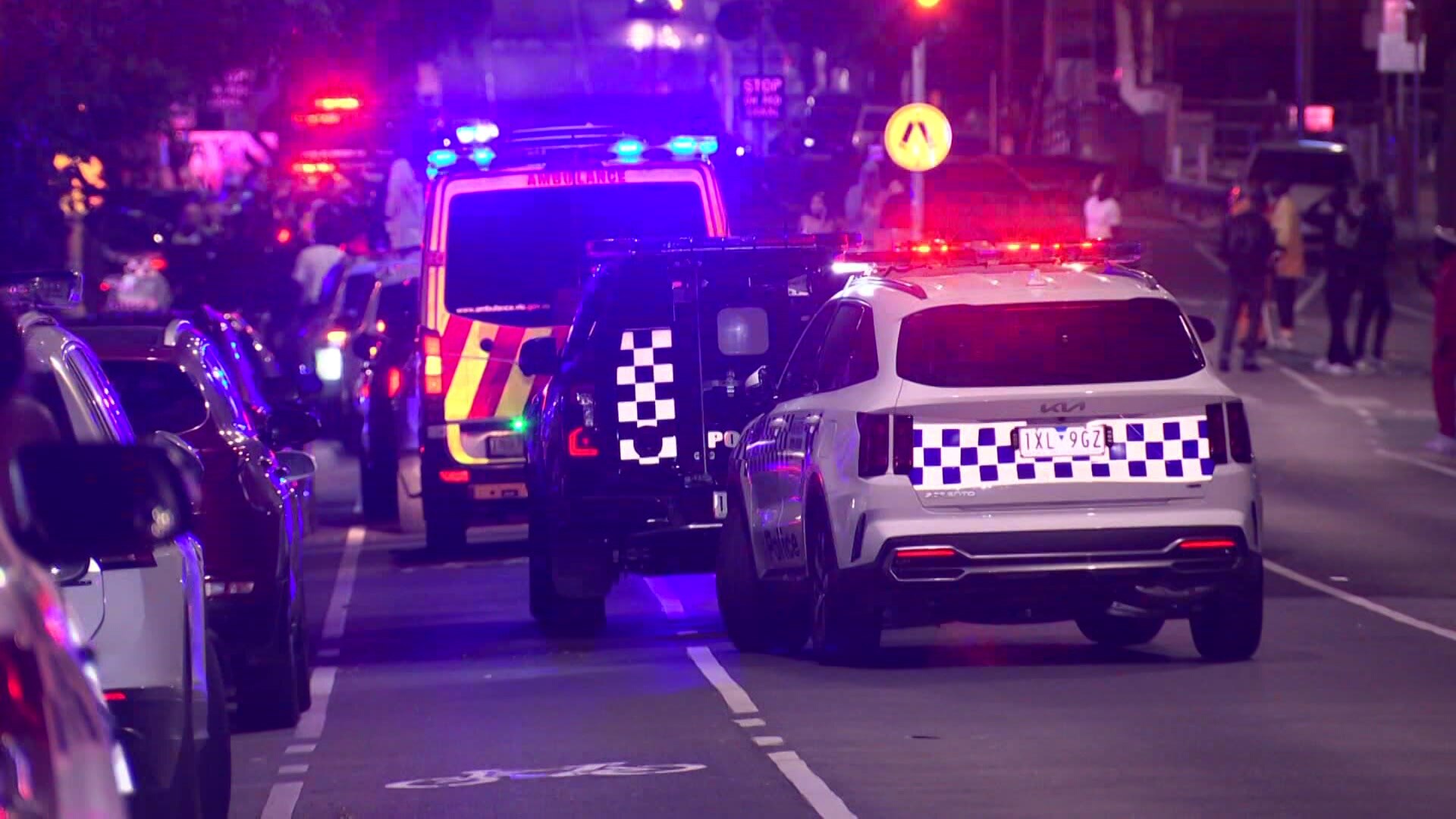 Violent scenes following fatal shooting in North Melbourne - ABC News