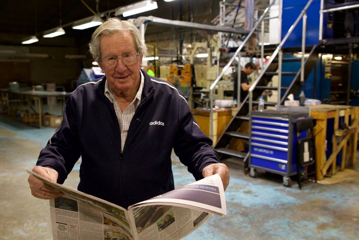 As coronavirus shuts down regional news, this 91-year-old Adelaide ...
