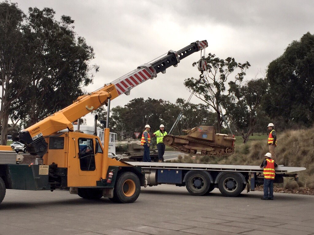 Rare Italian tankette used during WWII finds new home at Australian War ...