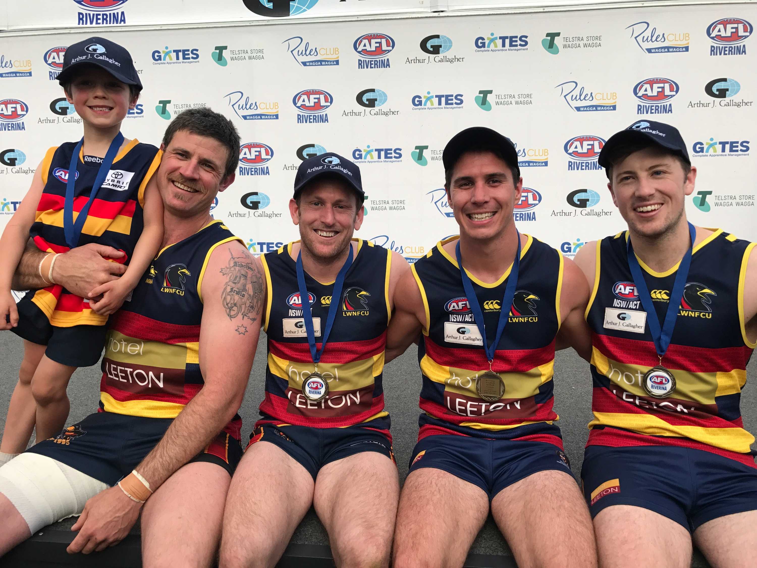 Leeton Aussie Rules team hires private plane to fly new dad to drought ...