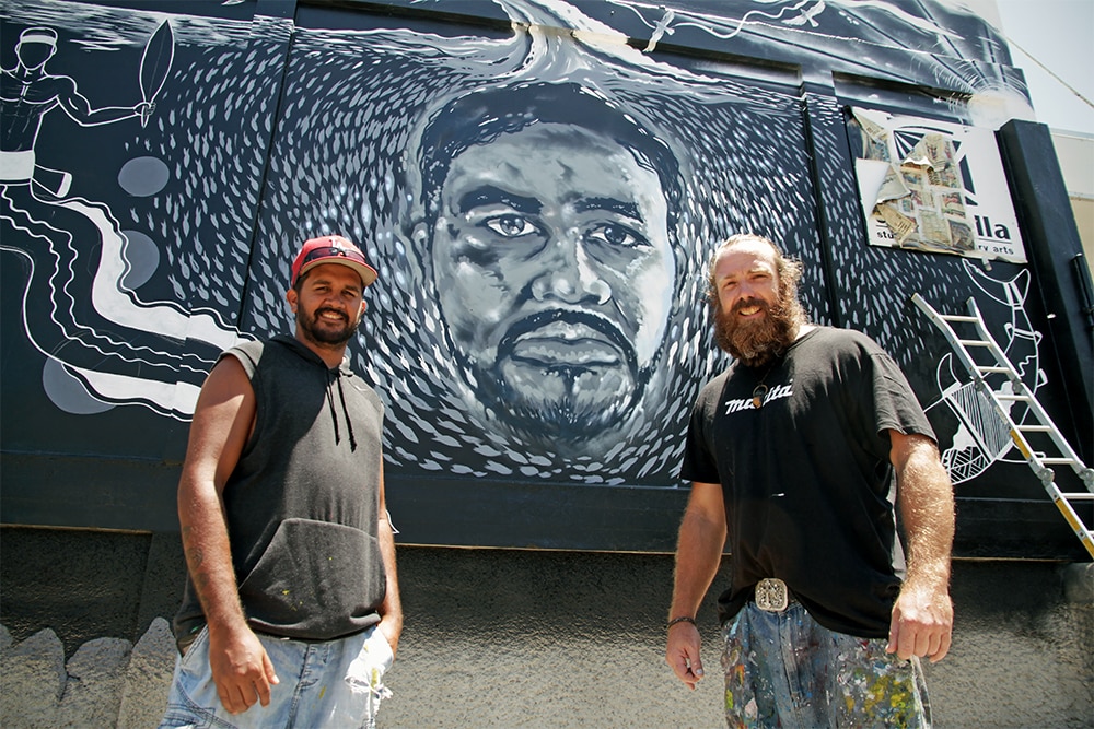 Fusing Indigenous dreamtime stories with graffiti art in north ...