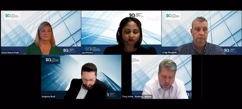 The Strata Community Association 2023 Zoom briefing where a joke was ...
