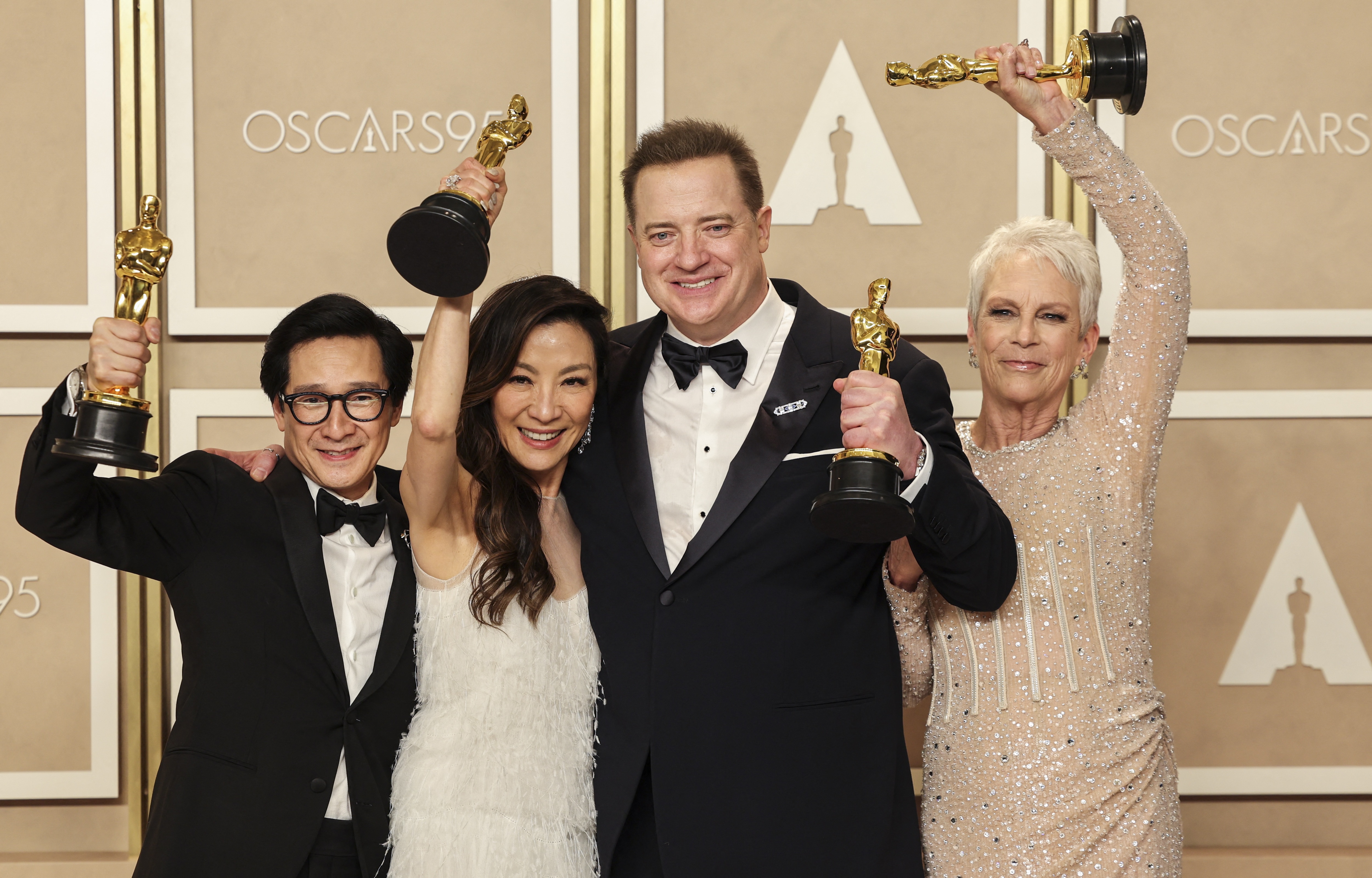 Key moments from the Oscars: Everything Everywhere All at Once's wins big, Brendan Fraser's ...