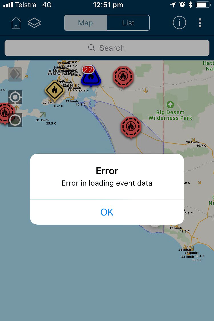 Alert SA bushfire warning app not ready as fire burns in Murraylands ...