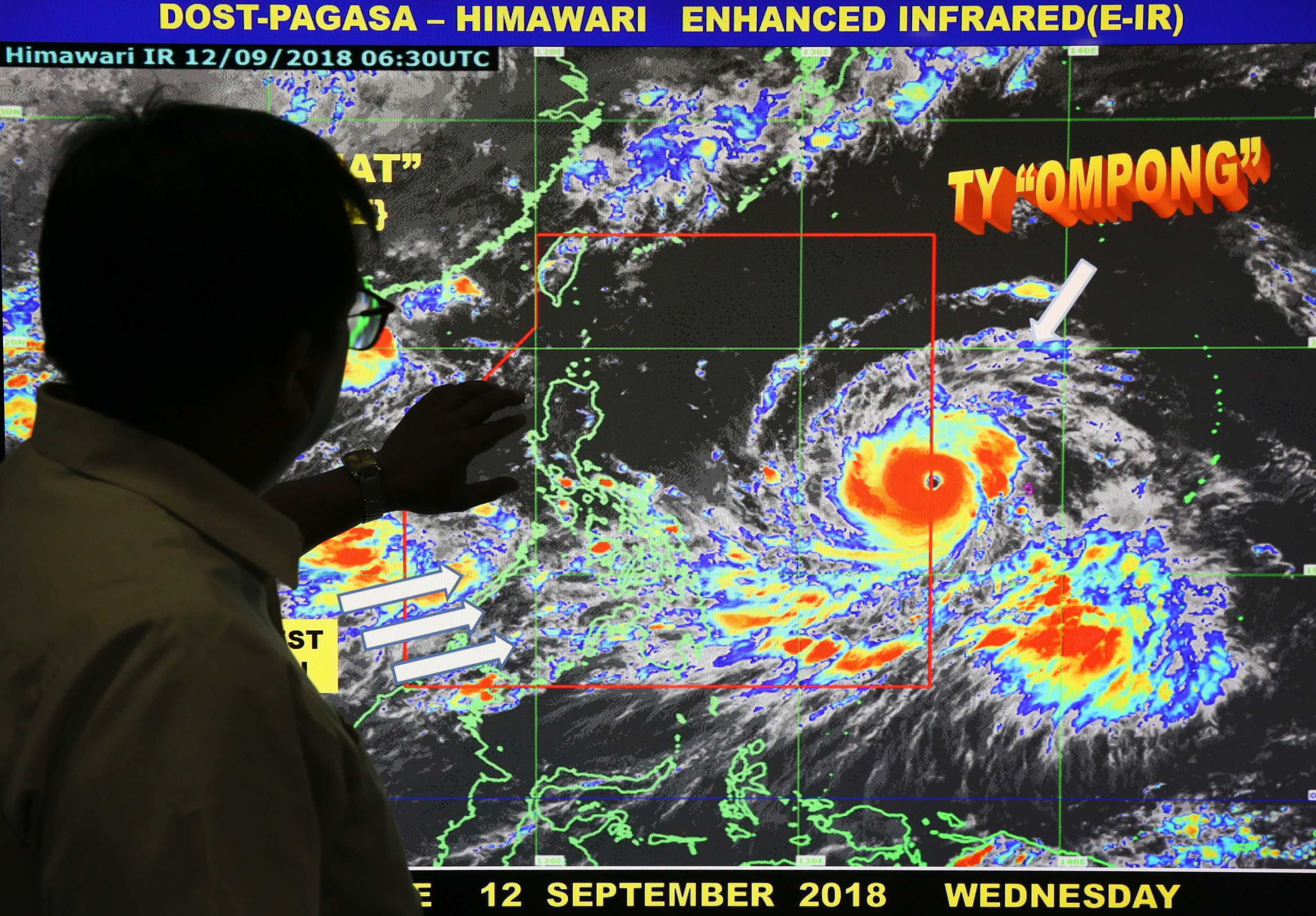 Philippines typhoon: Millions in the path of the year's strongest storm ...