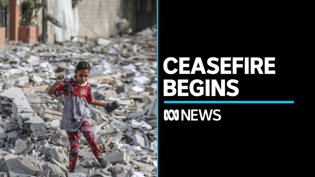 Four day ceasefire between Hamas and Israel begins - ABC News