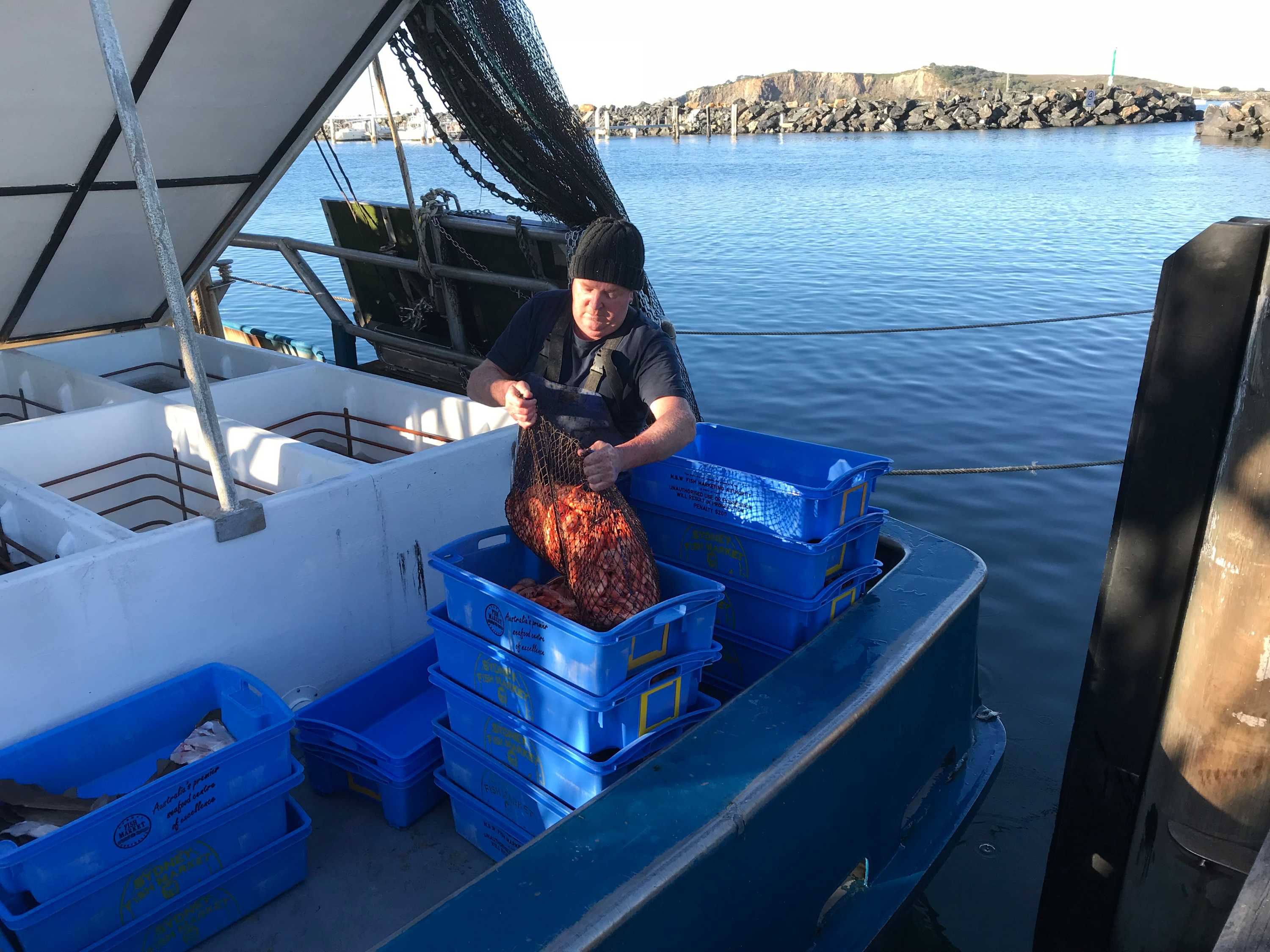 Netting seafood buyers online is a way of expanding for a NSW mid north ...