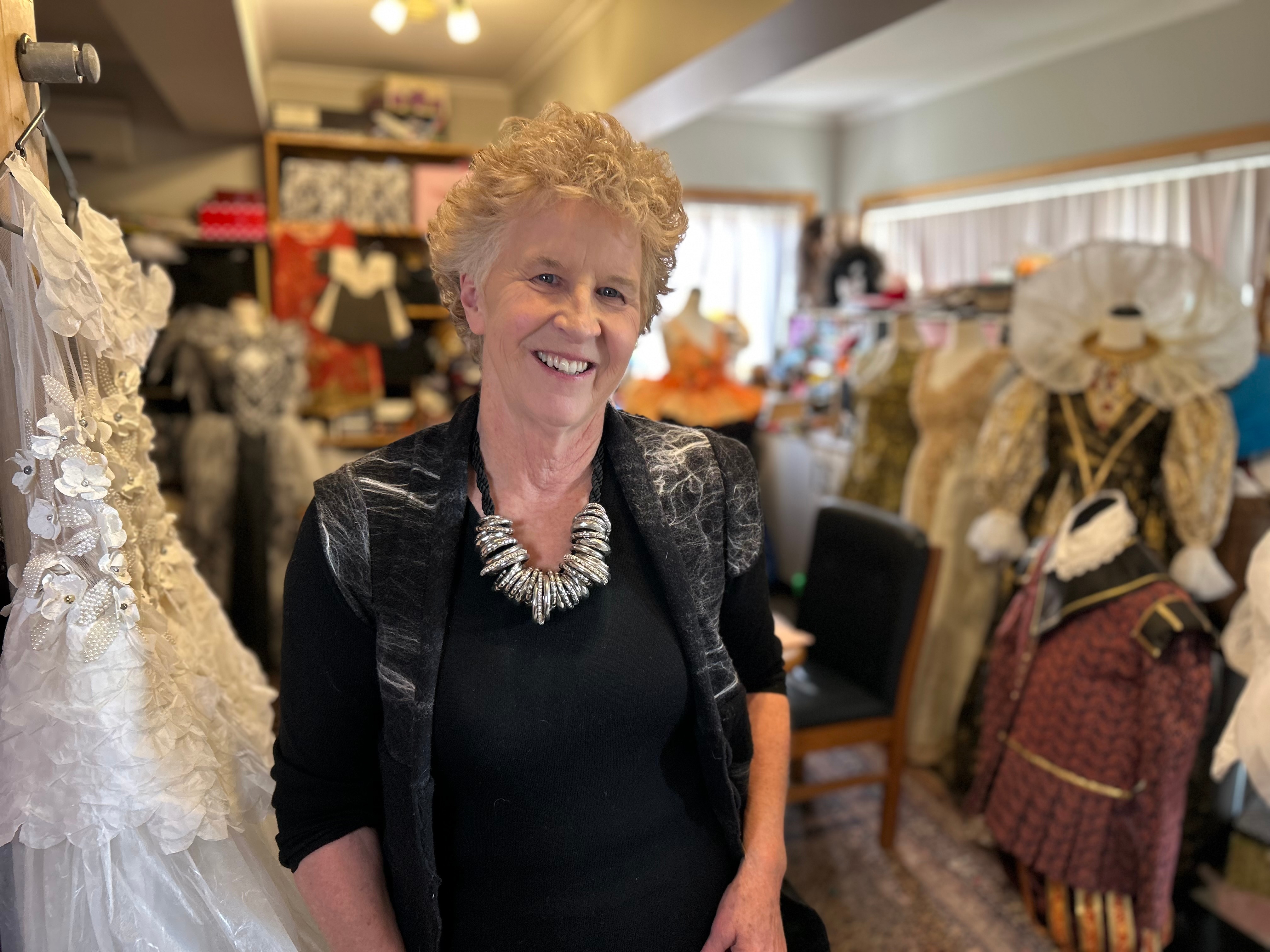 Dresses made from paper a passion for Tasmanian artist Stephanie ...