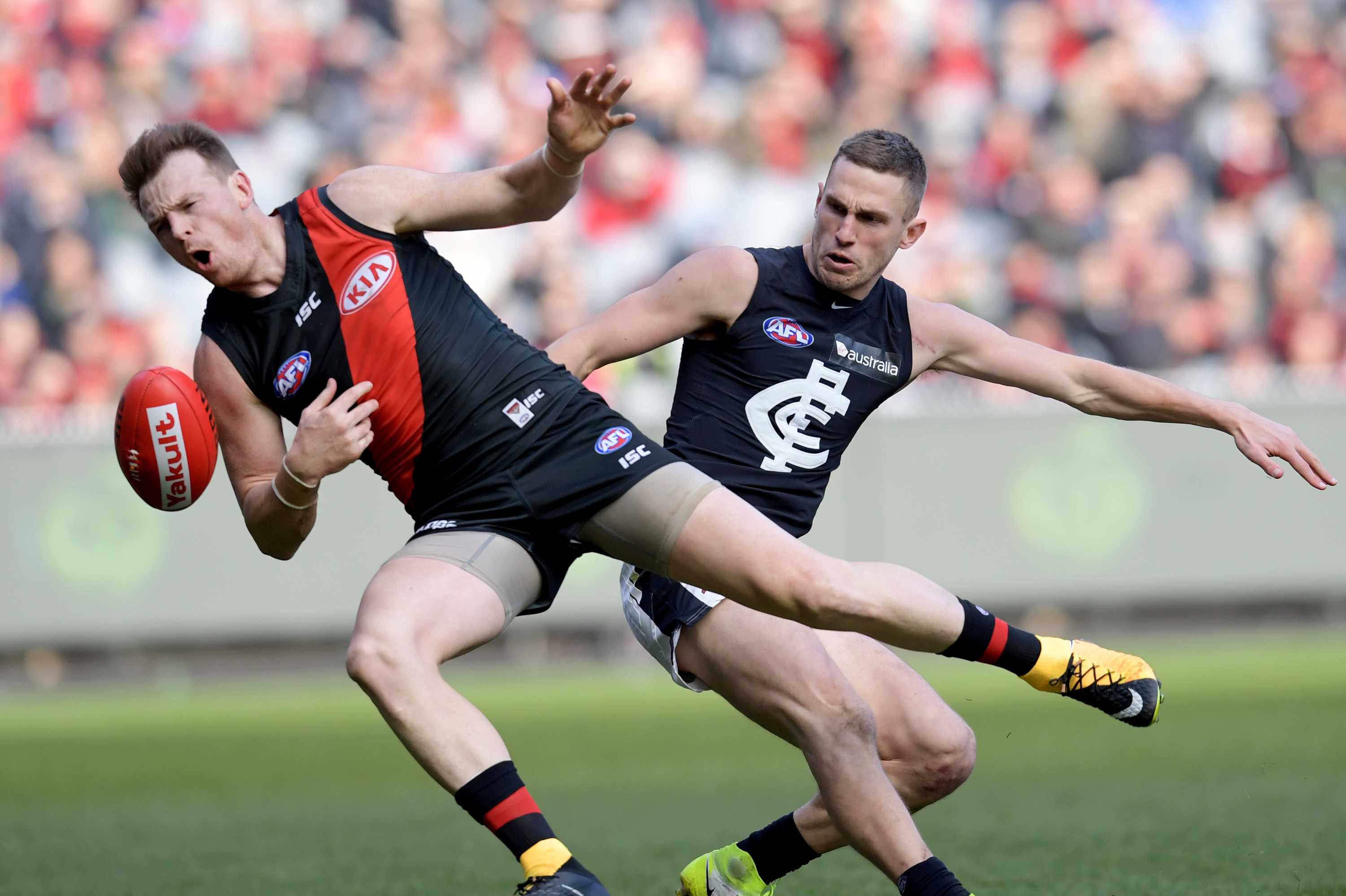 Brendon Goddard slams Ben Brown for 'flopping for free kicks' in North ...