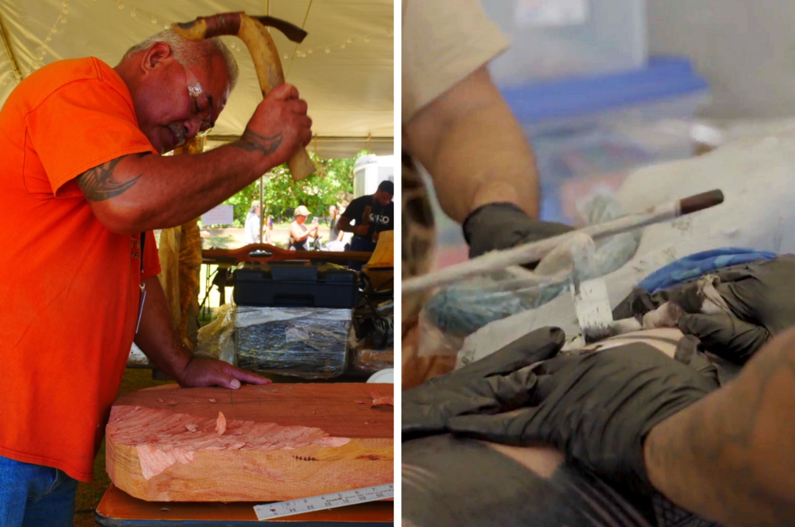 FestPAC carvers and tattooists keep Pacific traditions afloat in Hawai ...