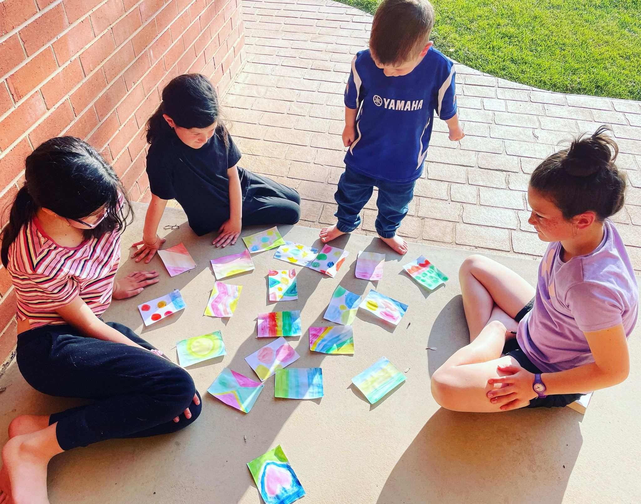 These children wanted to let their neighbours know they were missing ...