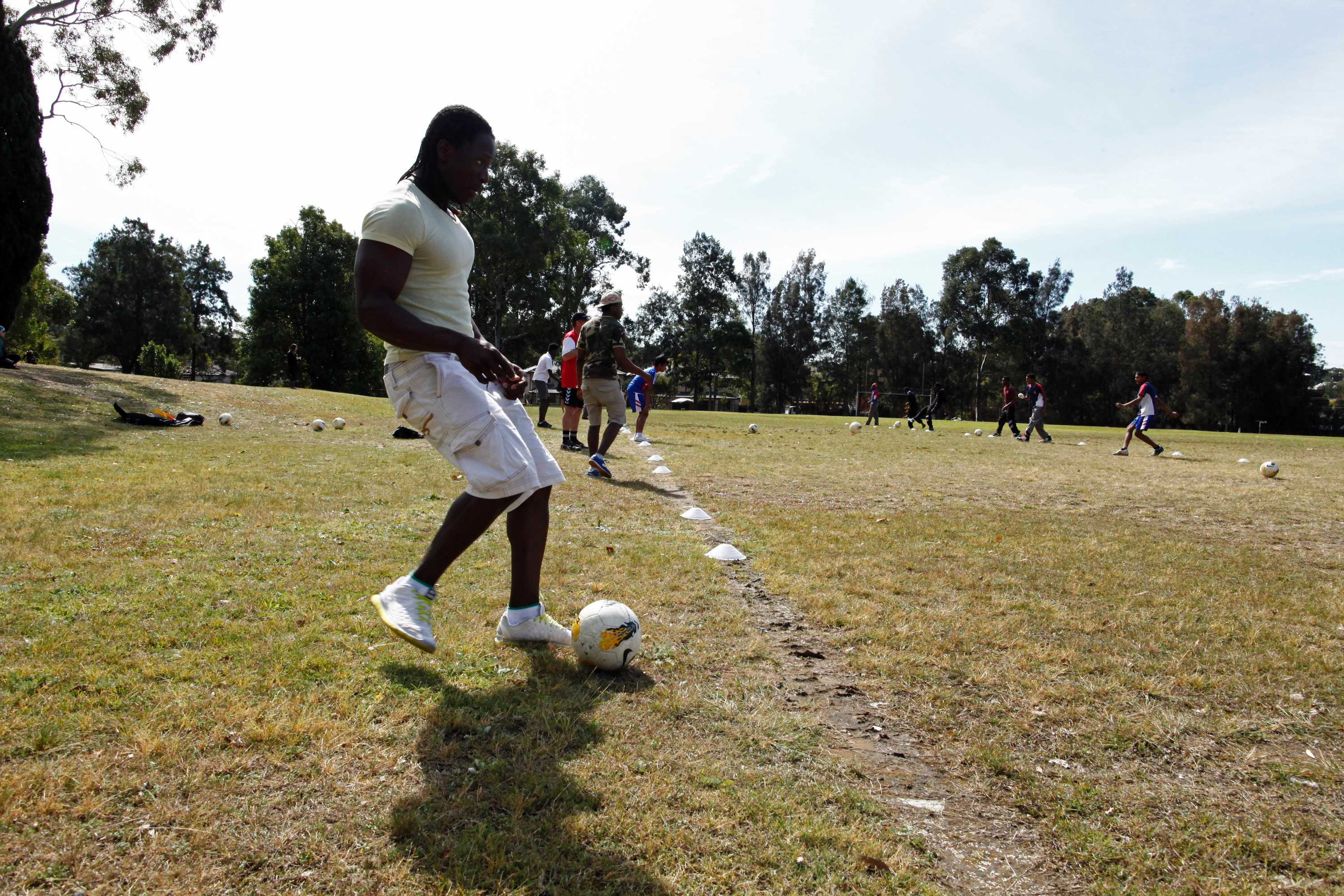 A love of soccer helps young refugees thrive - ABC News