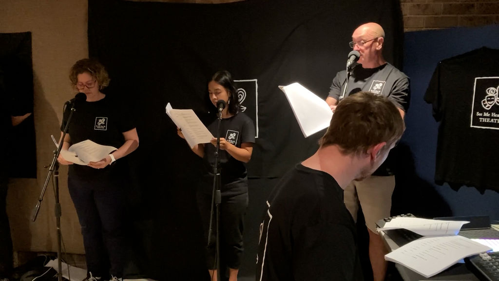 Rehearsing an intergalactic inclusive radio play - ABC News