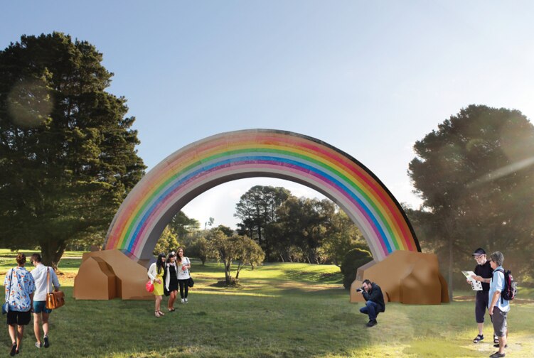 Daylesford is the future home of the Big Rainbow — a 'joyous' symbol of ...