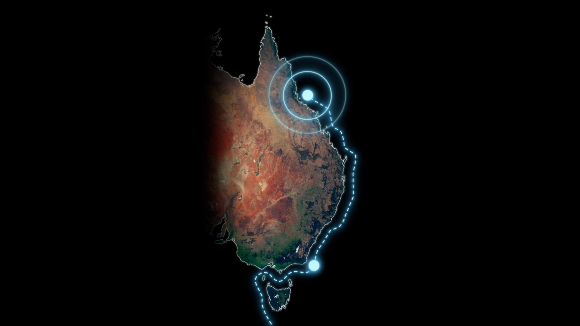 Map of humpback whale migration along Australia's east coast - ABC News