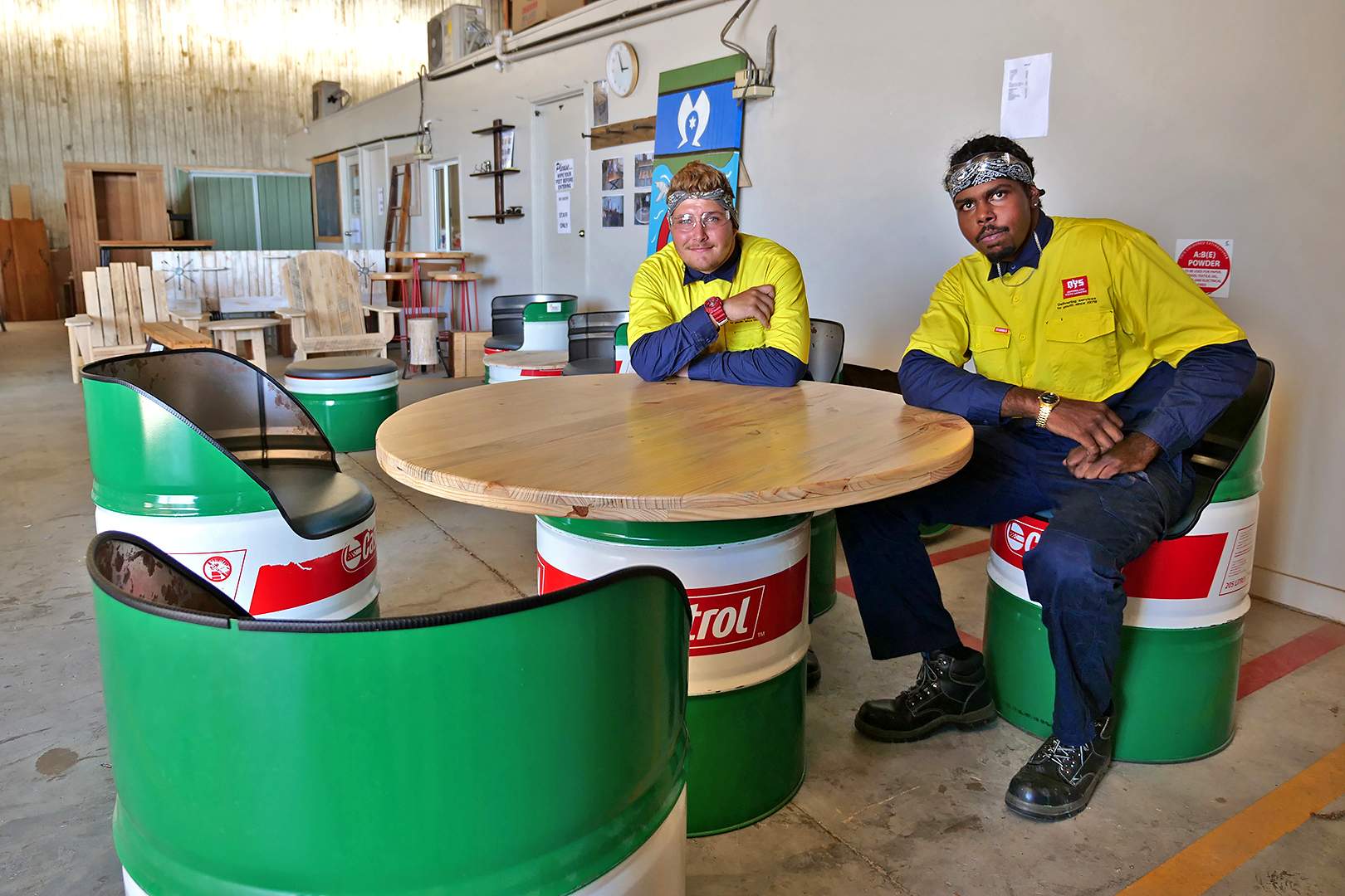 Rubbish upcycling program teaches young jobseekers life and worksite ...