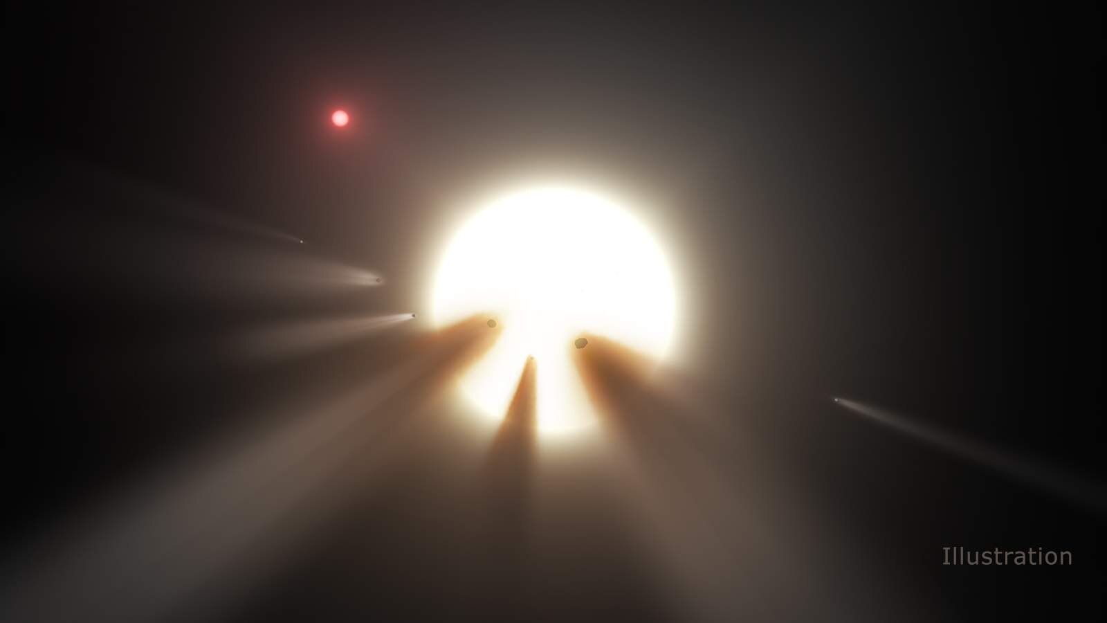 Unusual light from star probably caused by comets, not aliens, say ...