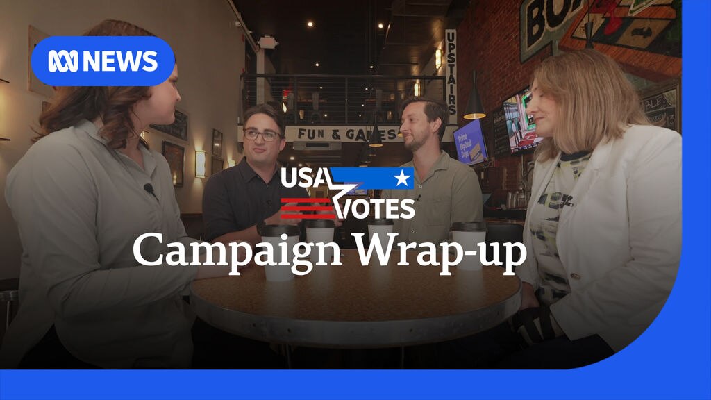 What's it like being a correspondent during the US election? - ABC News