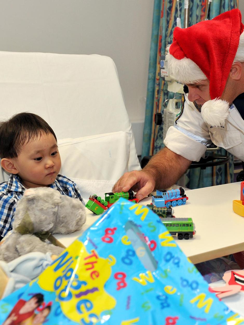 Christmas in a hospital's trauma unit means fractures, head injuries ...