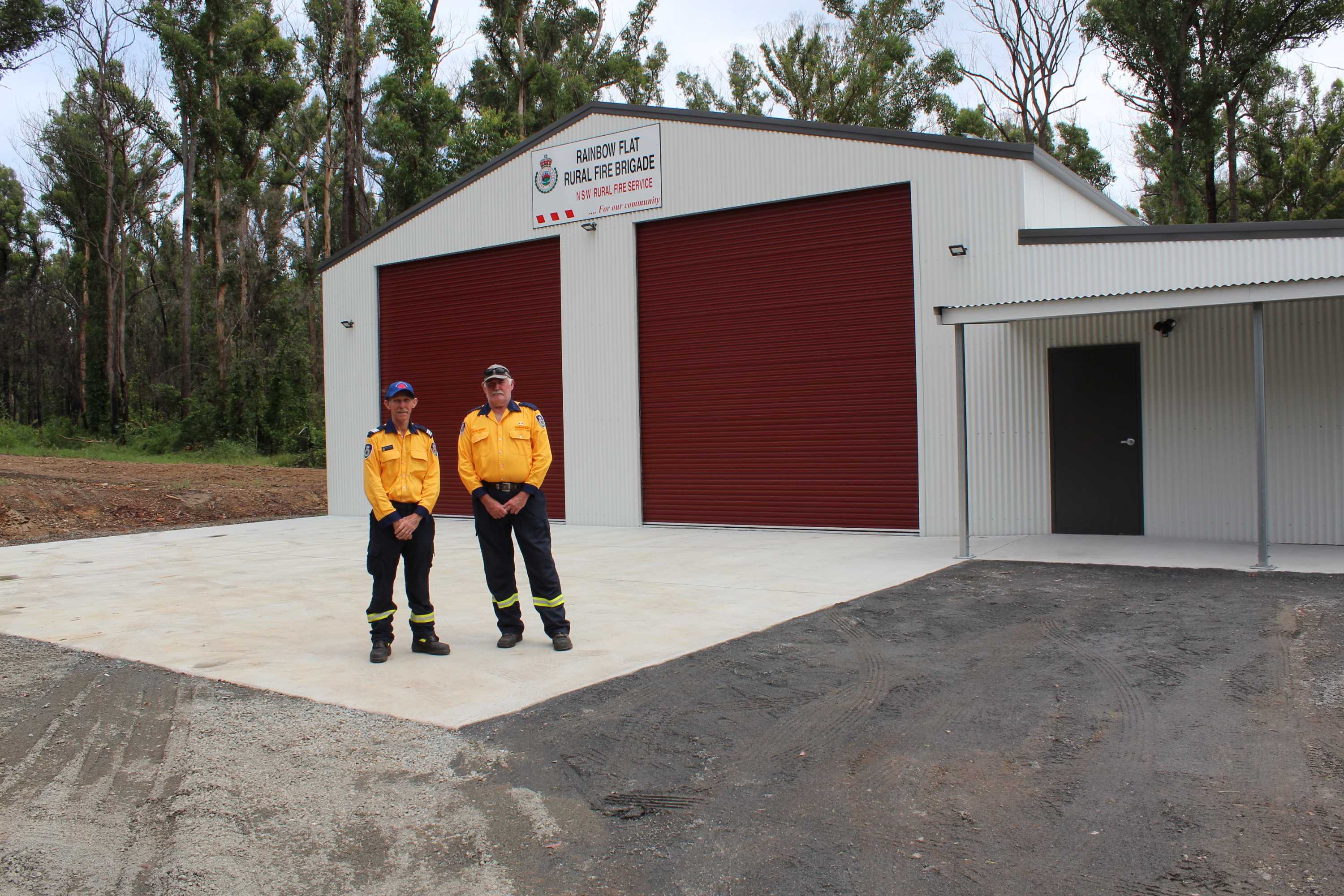 Rural Fire Service shed replaced 15 months after bushfire destruction ...