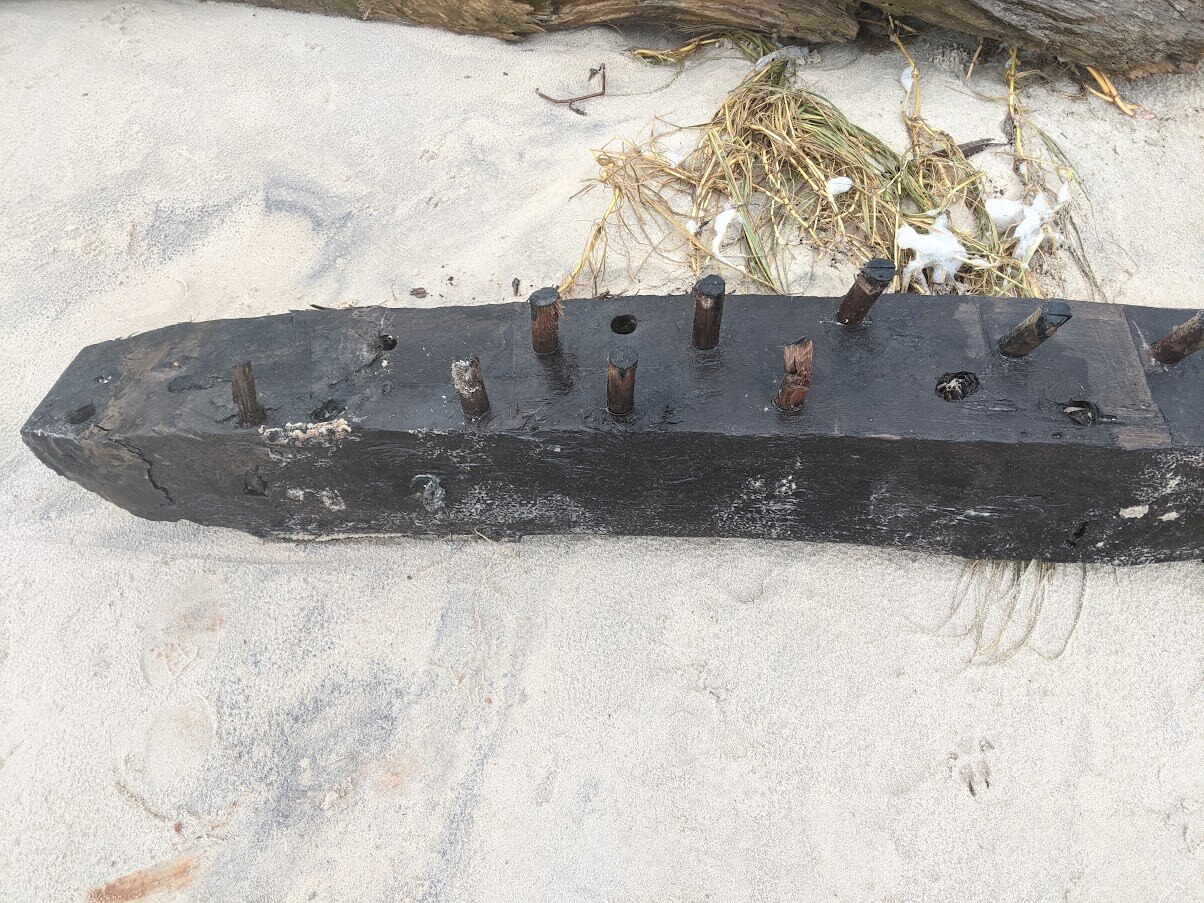 Ex-Cyclone Alfred unearths what curator says is historic ship 'The ...