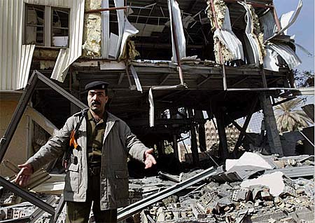 Fierce bombing raids hit Baghdad - ABC News