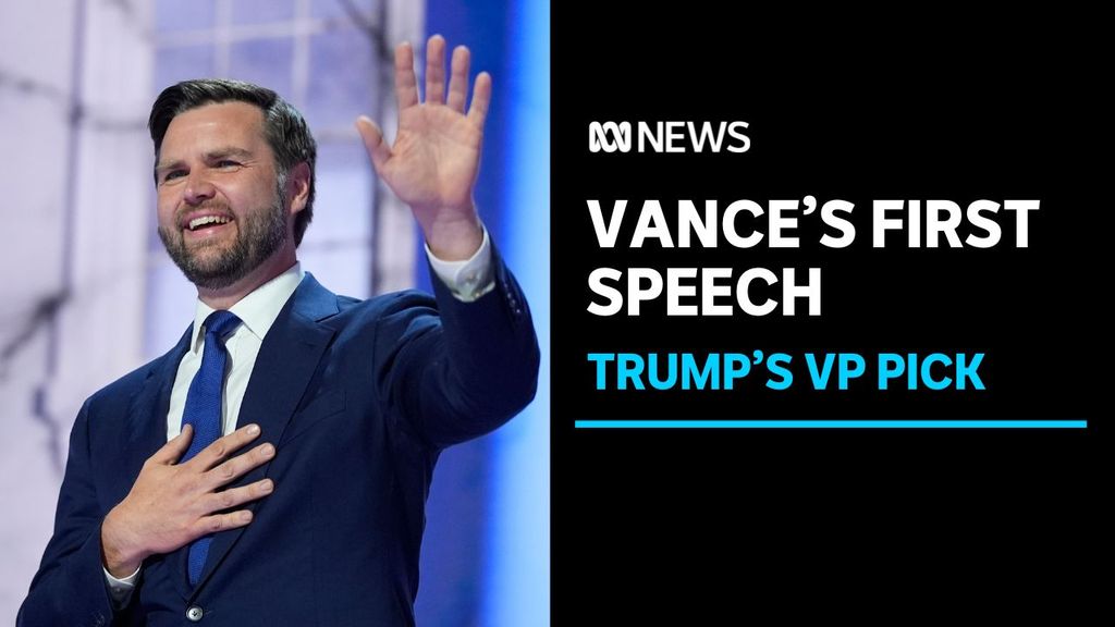 JD Vance takes the stage at the Republican National Convention - ABC News