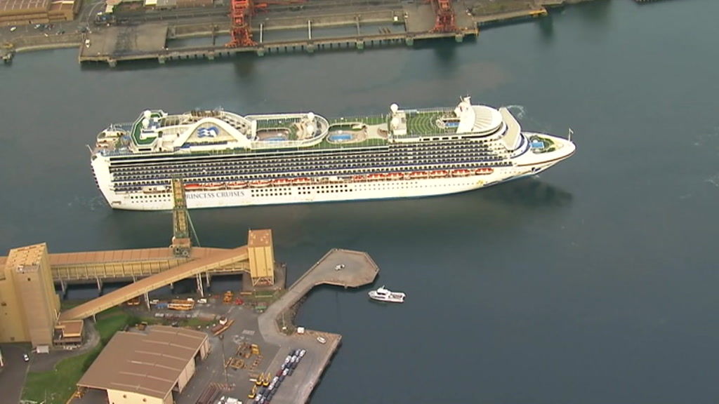 Ruby Princess begins journey out of Australian waters - ABC News