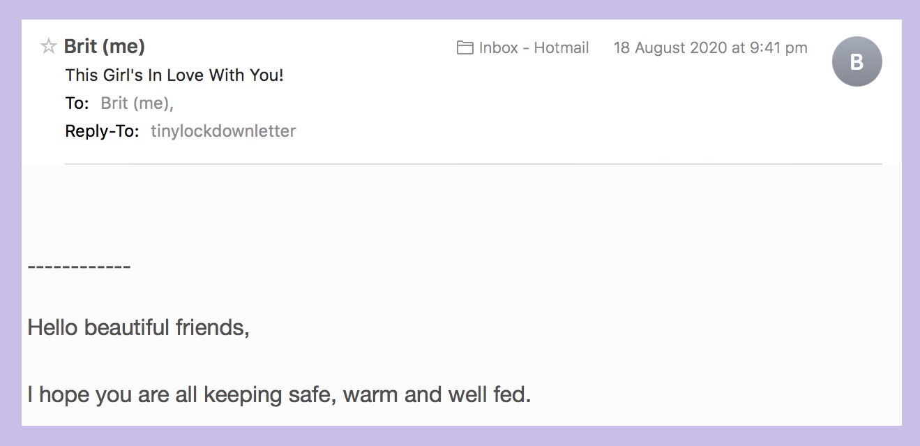 'Tiny lockdown letter': How a group of friends are helping each other ...