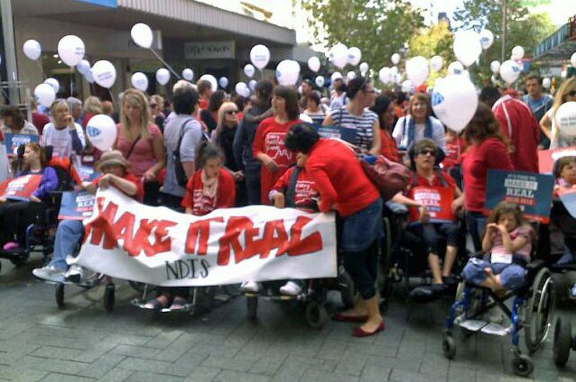Hundreds attend disability rally in Perth - ABC News