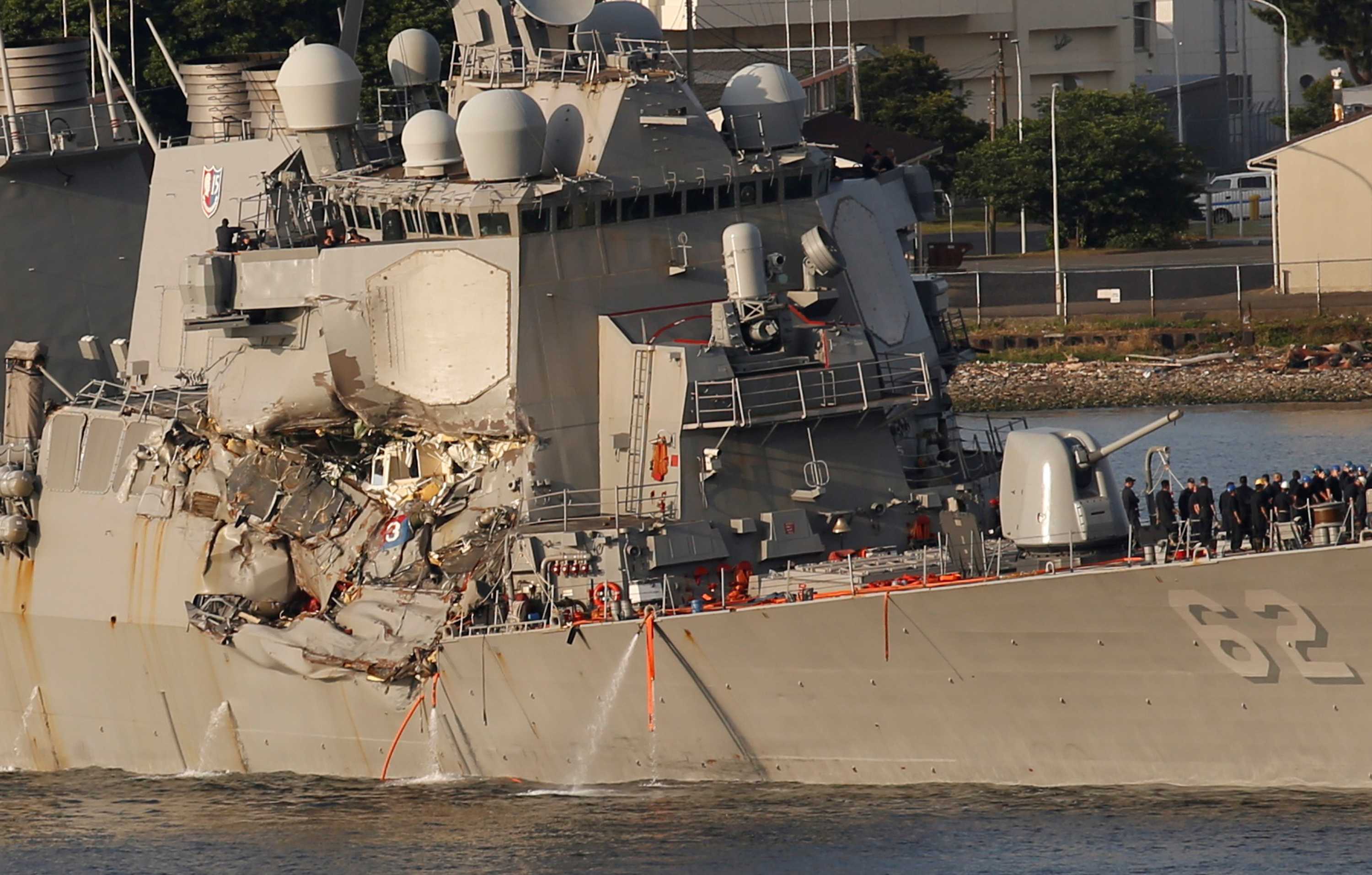 USS Fitzgerald: Sailor tried to save shipmates trapped in stricken ...