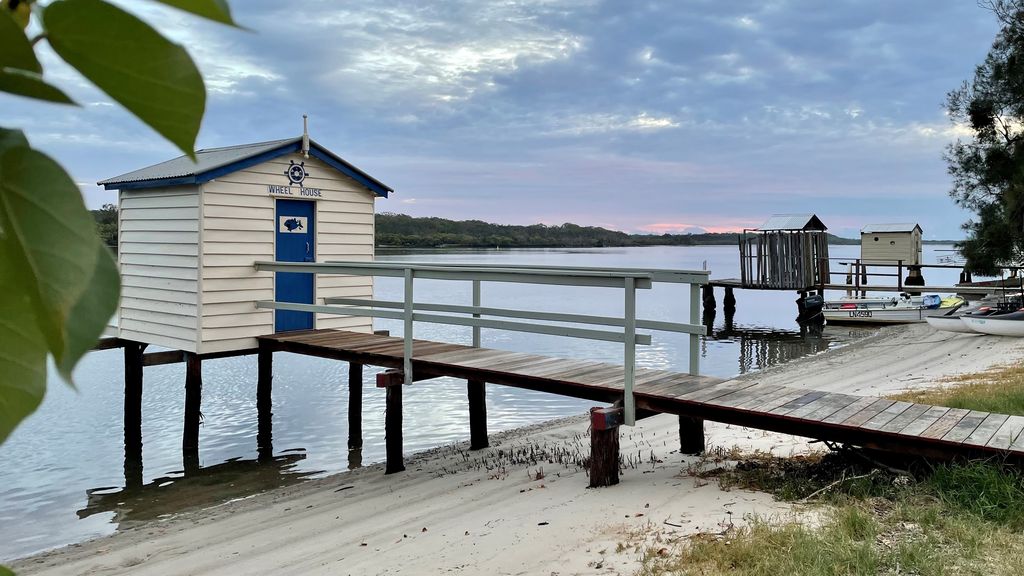 Heritage-listed Wheel House fishing shed restored. - ABC News