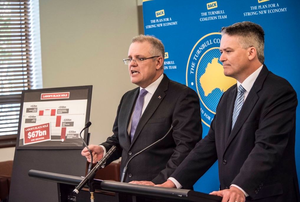 Major parties do battle over budget black holes - ABC listen
