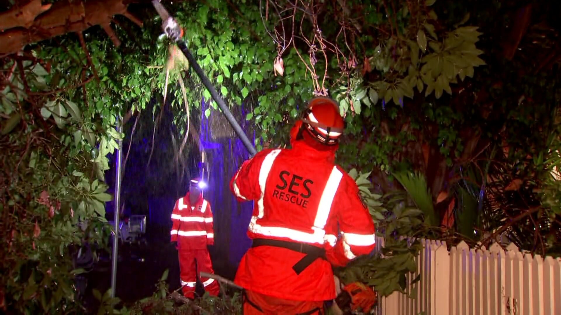 Lucky escape for woman swept into stormwater drain as heavy rain sweeps ...