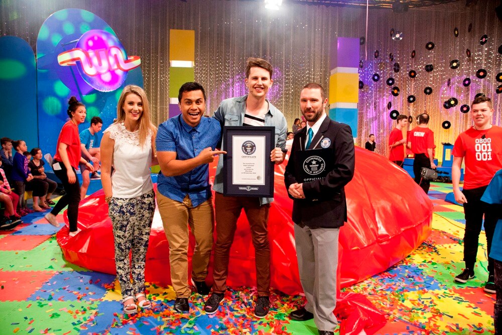 Chris Sheedy, chief adjudicator for Guinness World Records in Australia ...