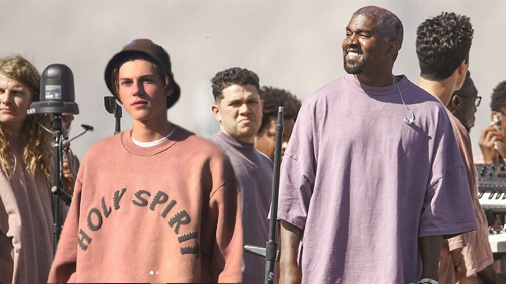 ruel at kanye sunday service - triple j