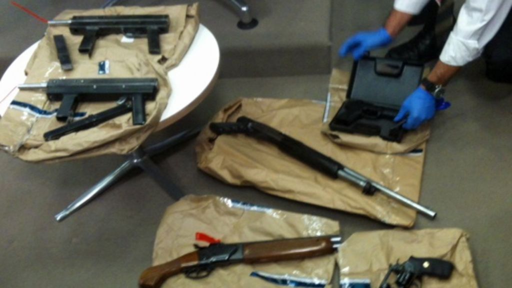 Police raid nets guns and drugs - ABC News