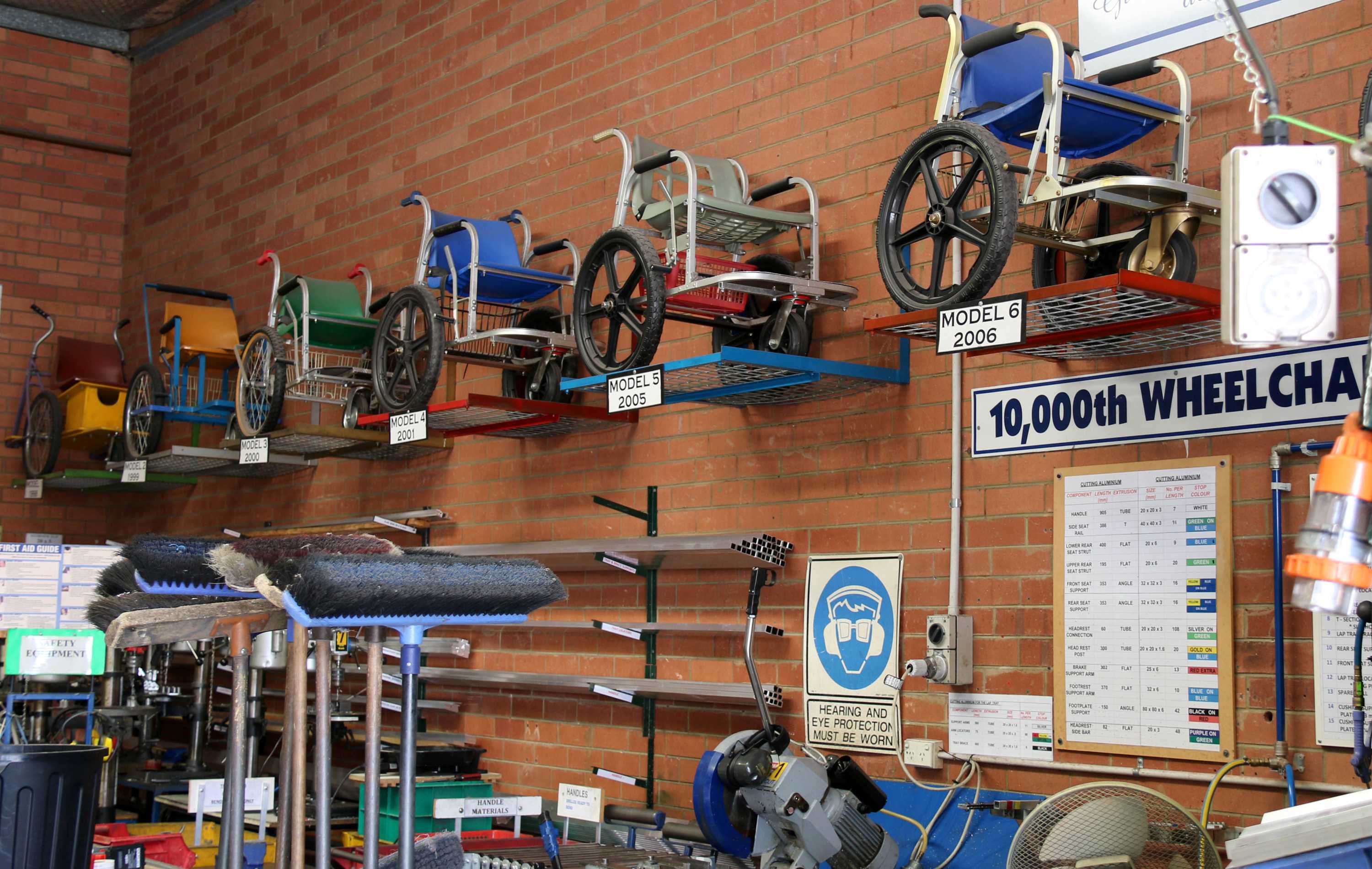 30,000th wheelchair rolls off production line bound for disabled ...