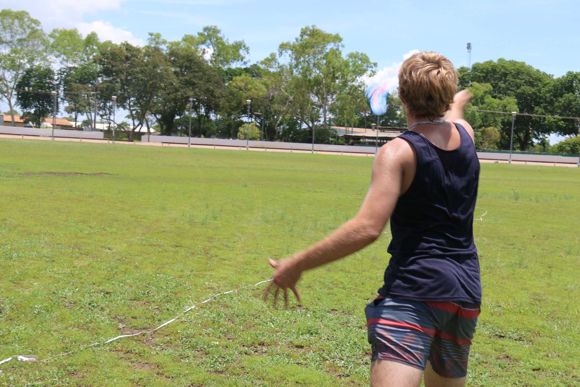 Utes, flags and keeping cool: Northern Territory celebrates Australia ...