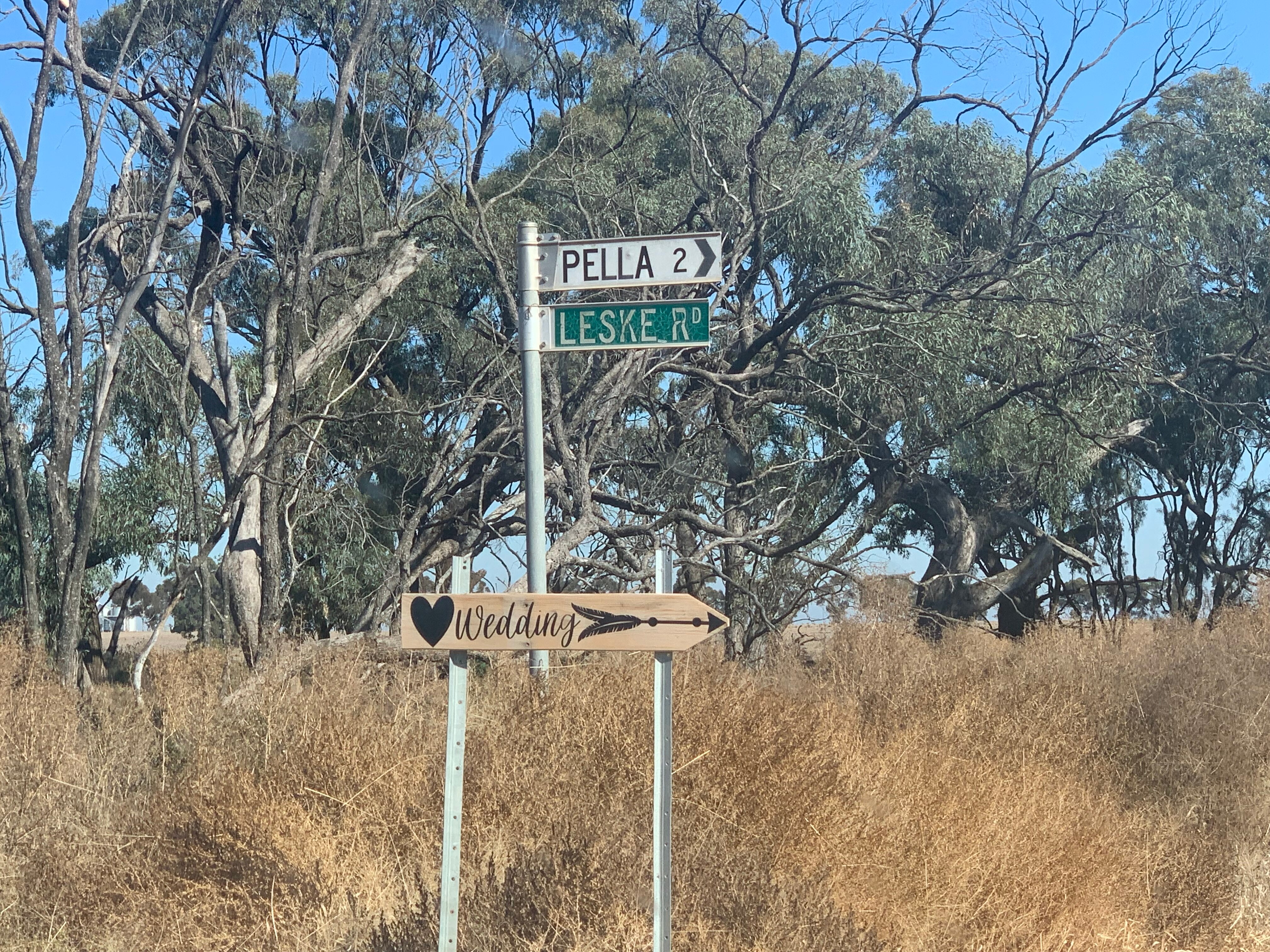 In the middle of the Mallee scrub stands Pella church and its colossal ...