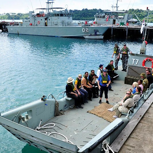 Australia na PNG Navi base - ABC News