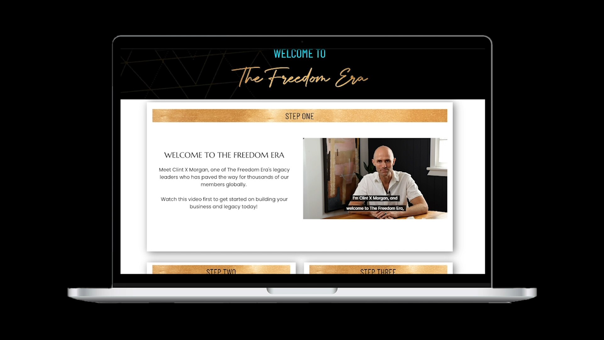 Clint X Morgan welcomes new recruits to The Freedom Era - ABC News