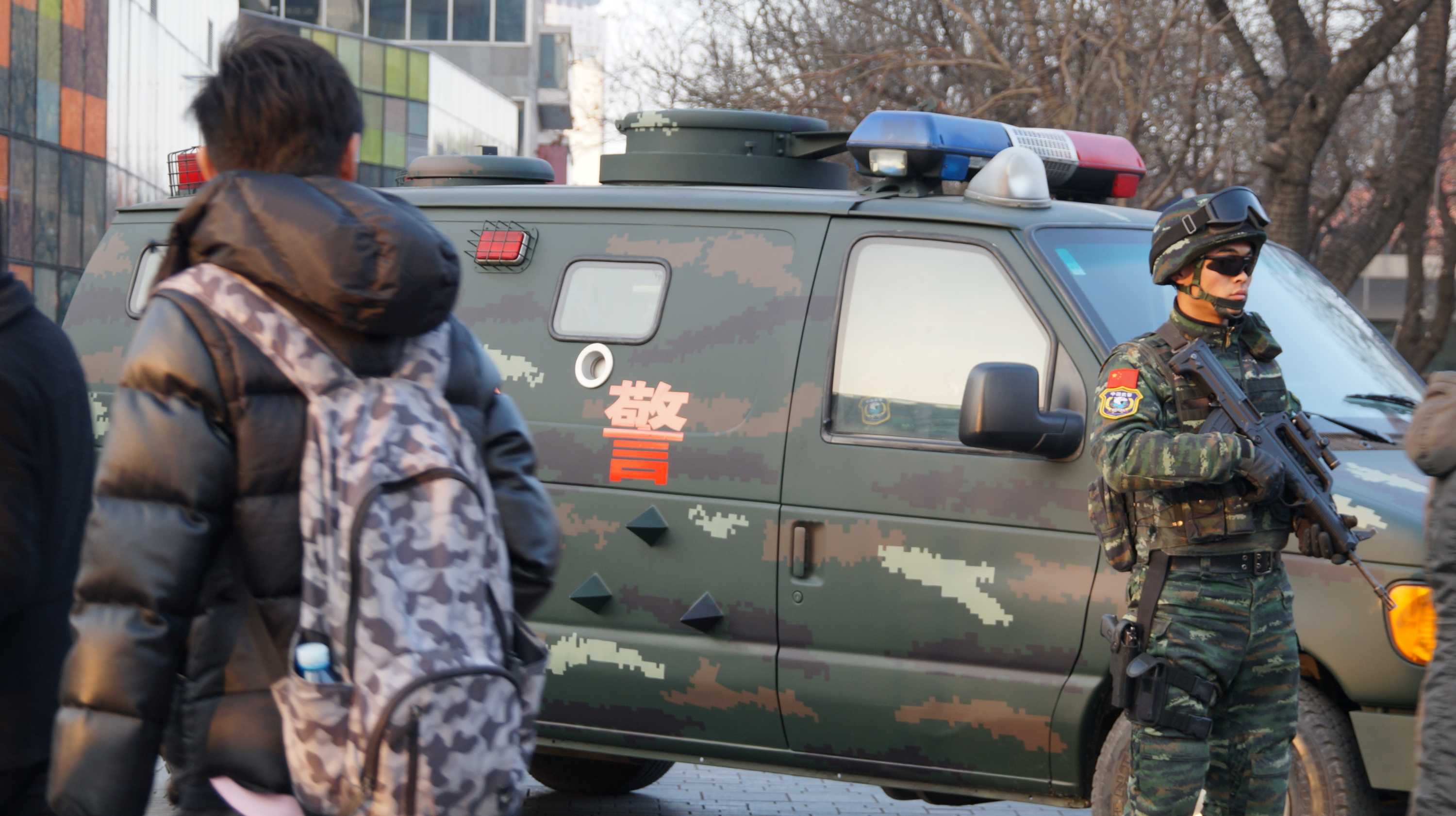 Beijing police swarm embassies and nightlife district after terror ...