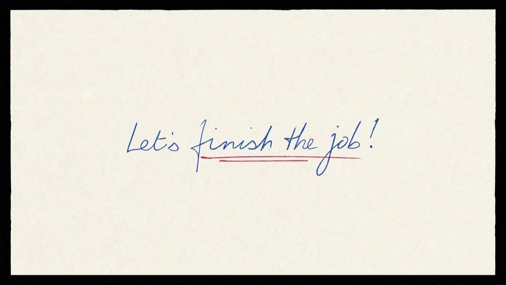 'Let's finish this job': Joe Biden's official re-election campaign ...