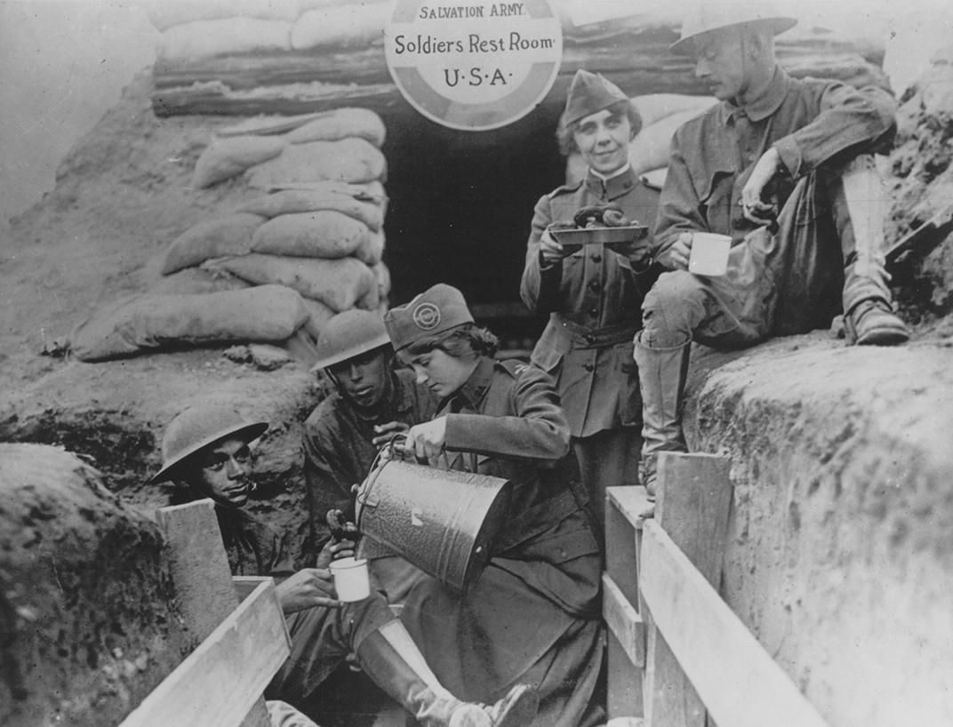 How doughnuts helped keep spirits high on the frontline of World War I ...