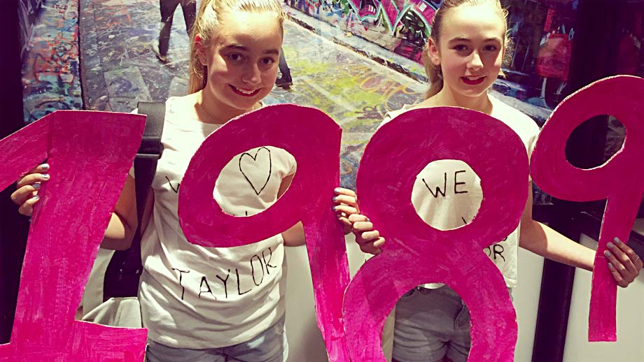 Massive Tay Tay Fans - Behind The News