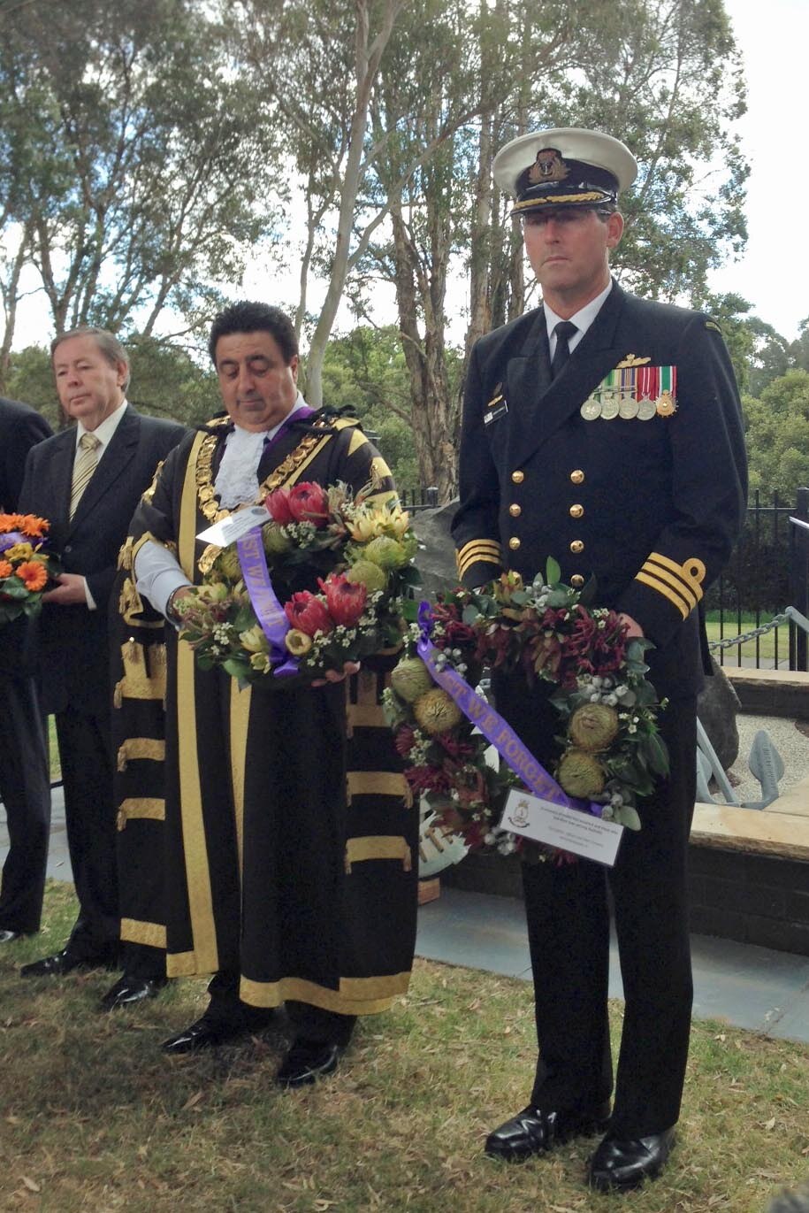 Tribute to those who died in service in the Royal Australian Navy - ABC ...