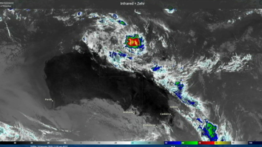 BOM satellite over Queensland - ABC News