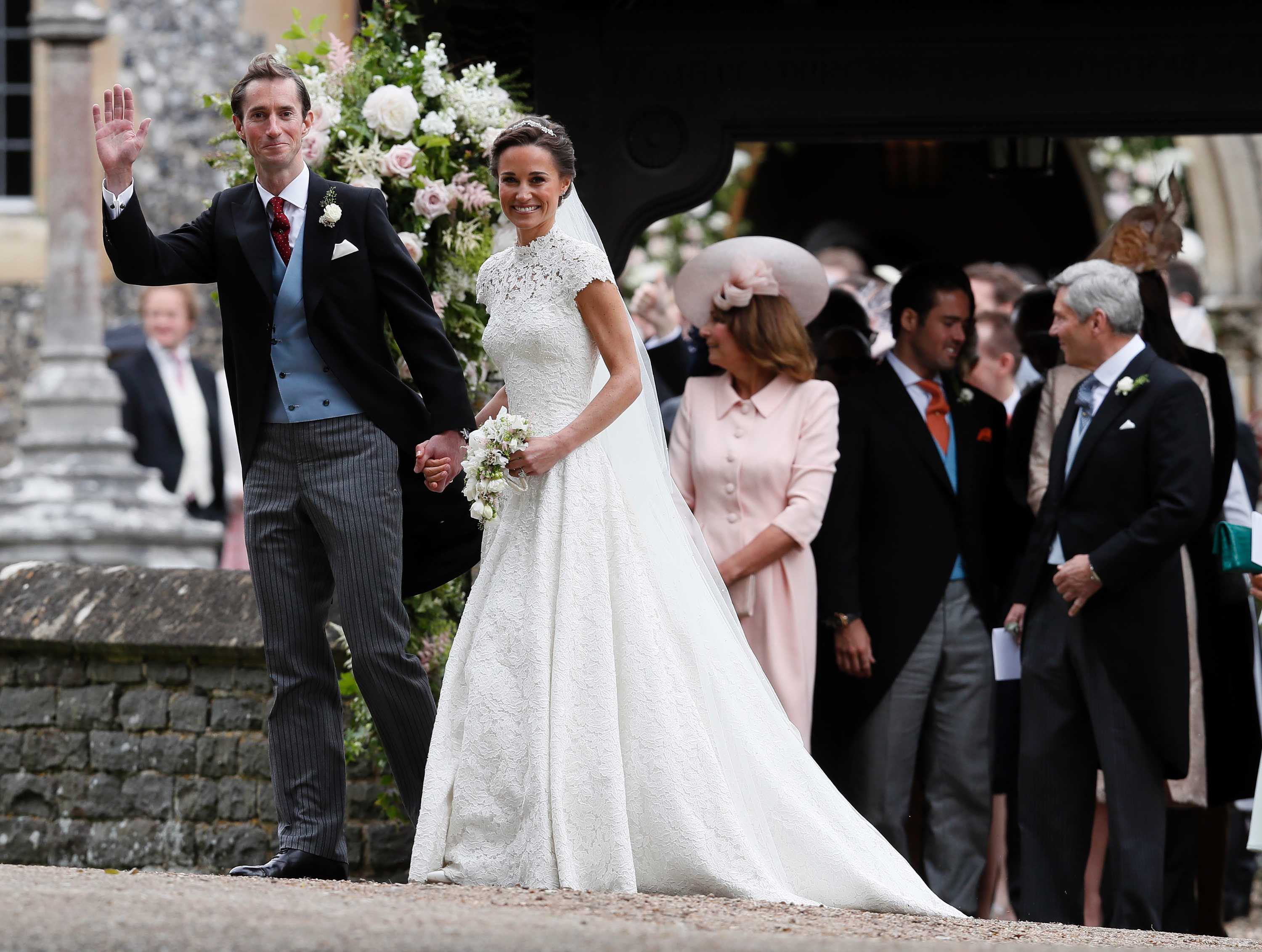 Pippa Middleton ties the knot with James Matthews as royal family ...